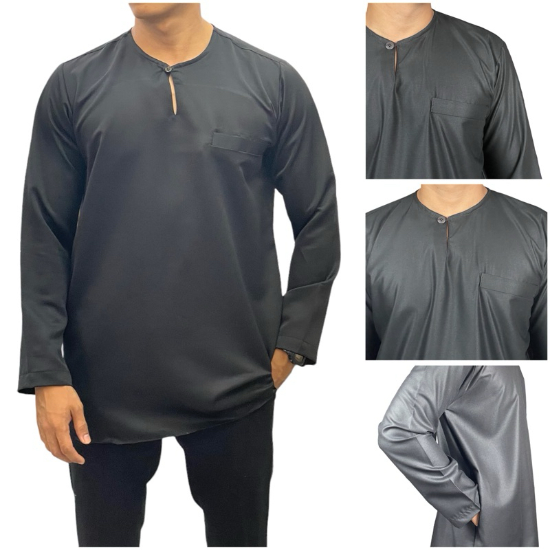 Kurta Moden Muslim Cotton Teluk Belanga | Shopee Malaysia