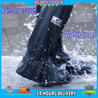 Premium Rain Shoe Cover Waterproof No need take off shoes Rain Snow Non ...
