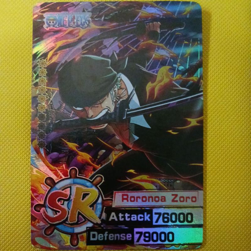 RORONOA ZORO CARD (ONE PIECE) | Shopee Malaysia