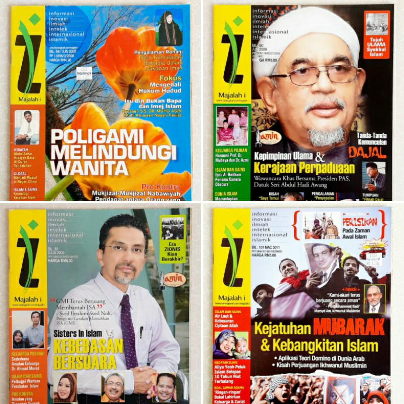(Preloved) Majalah i - pelbagai keluaran | Majalah Islamik | Shopee ...