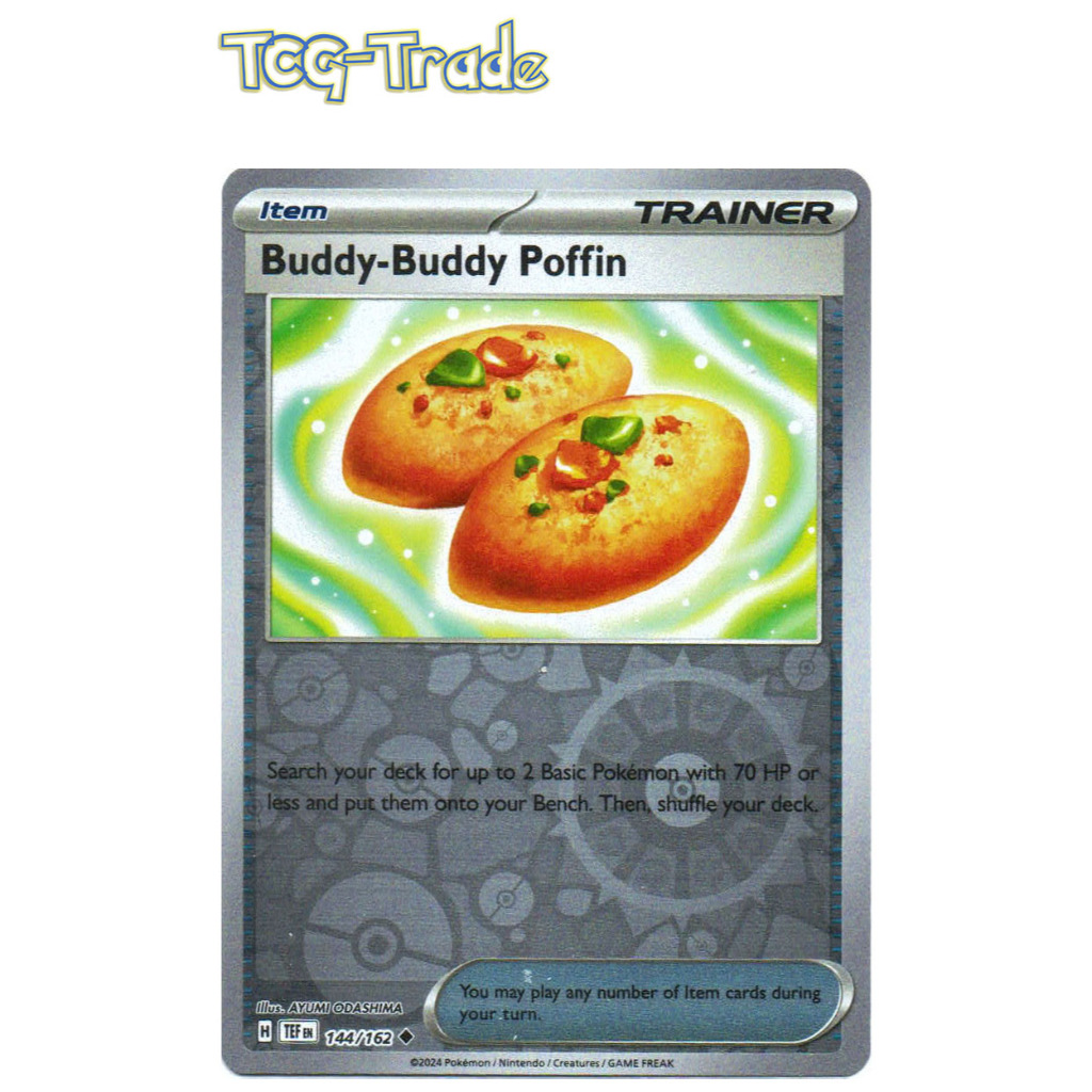 [Pokemon TCG Singles] SV5 Temporal Forces - 144/162 Buddy-Buddy Poffin ...