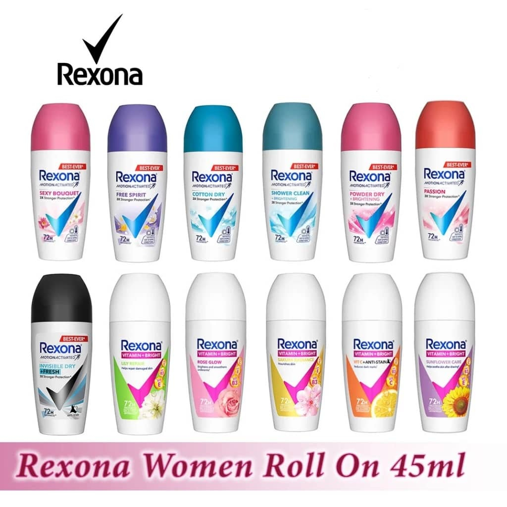REXONA deodorant roll on 45 ml | Shopee Malaysia