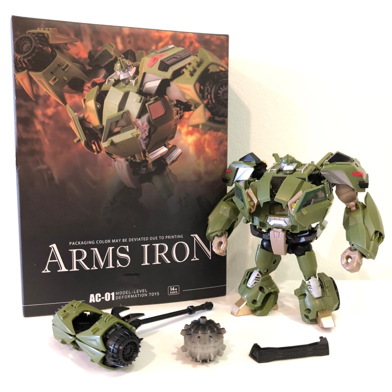 AC-01 Arms Iron Bulkhead With Upgrade Kits Blast Cannon Hammer Weapon ...