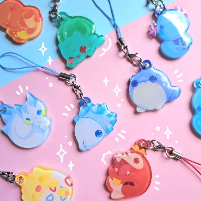 Pokemon | Epoxy Mini Charm | Shopee Malaysia
