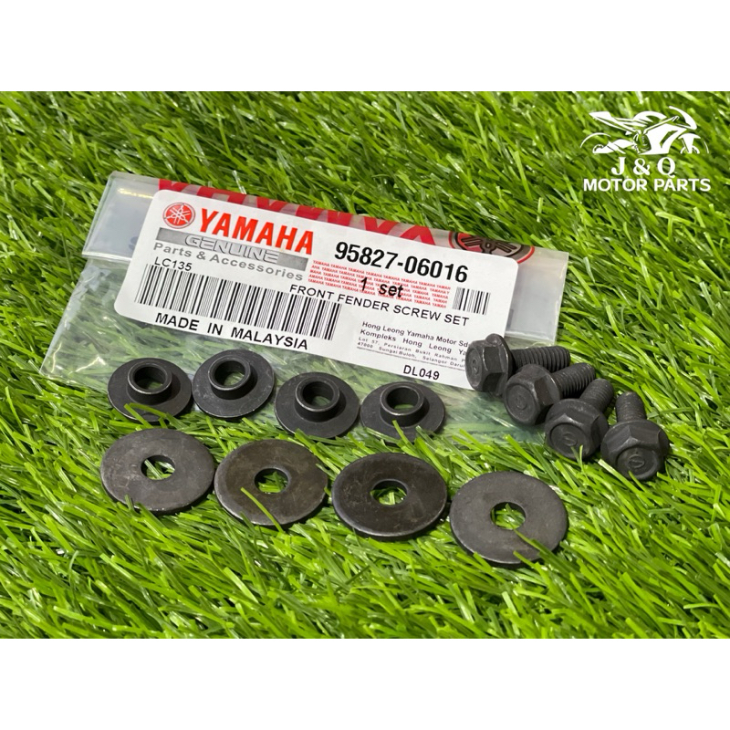 LC135 V1 V2 V3 V4 V5 V6 V7 FRONT FENDER SCREW WITH WASHER & BUSH SKRU ...