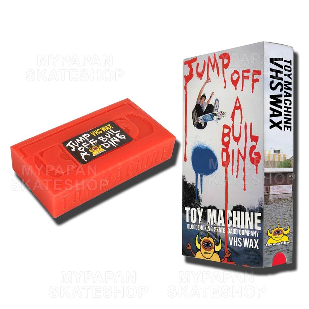 Toy Machine Wax VHS Jump Off A Building [ USA Genuine Product ...