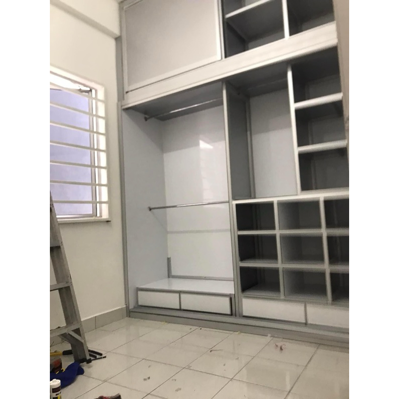 almari pakaian aluminium | Shopee Malaysia