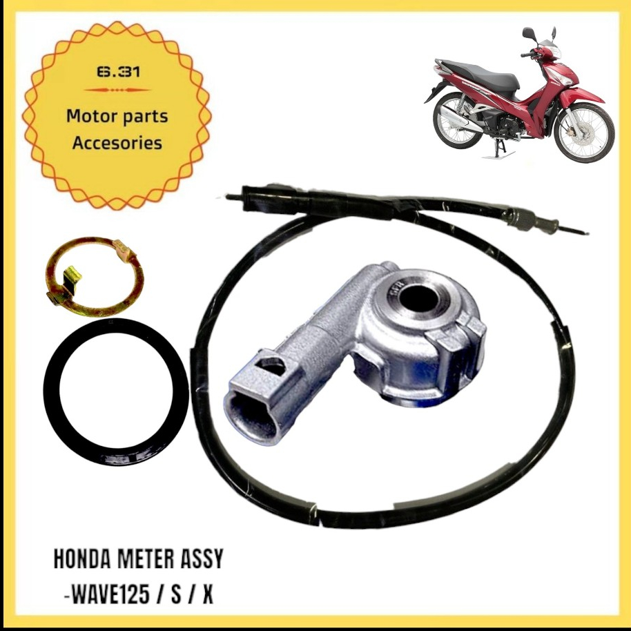 SPEEDO METER GEAR SPEEDOMETER WAVE 125 WAVE125S WAVE125X WAVE100R METER ...