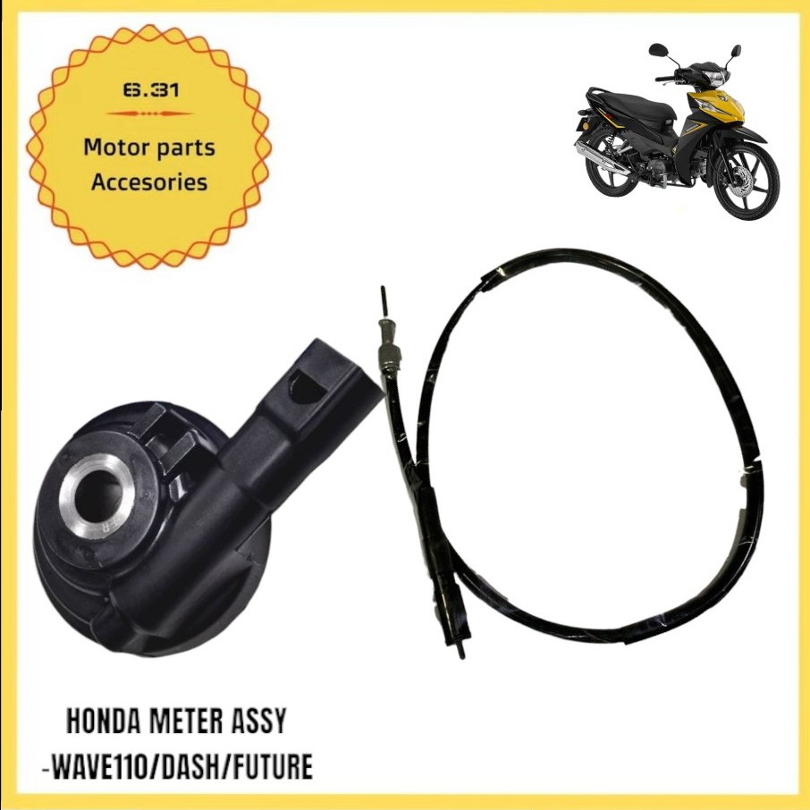 SPEEDOMETER METER GEAR SPEEDO METER HONDA WAVE110 FUTURE DASH DASH2 ...