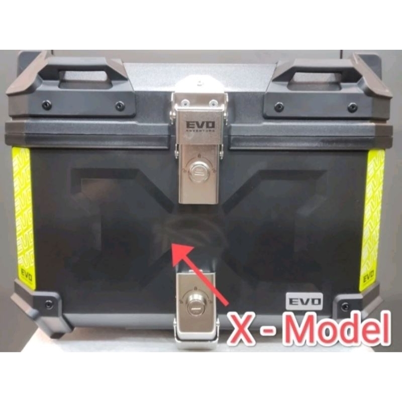 SPOILER RACK MONORACK NMAX V2 & TOP BOX EVO ABS PLASTIC NEW MODEL X45L ...