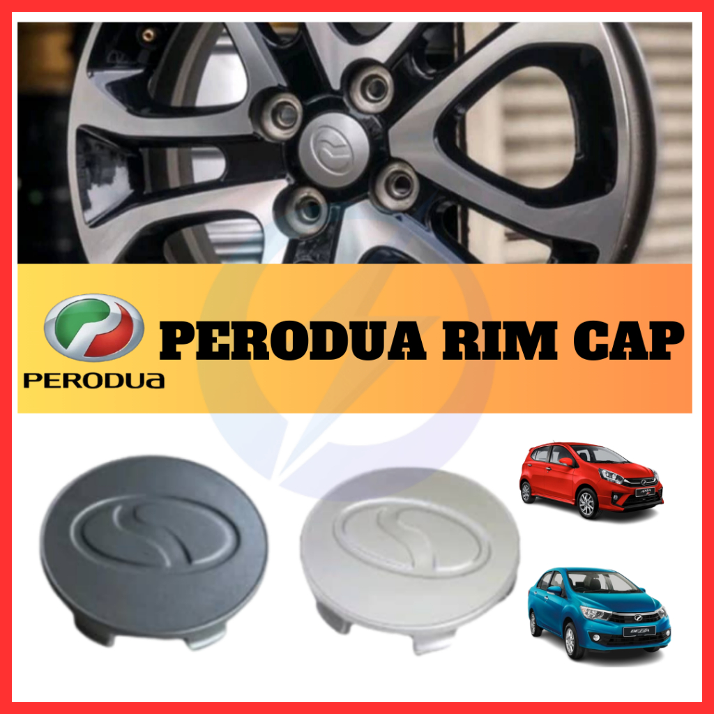 PERODUA RIM CAP MYVI / ATIVA / AXIA / BEZZA / VIVA / ALZA / KENARI CAR ...