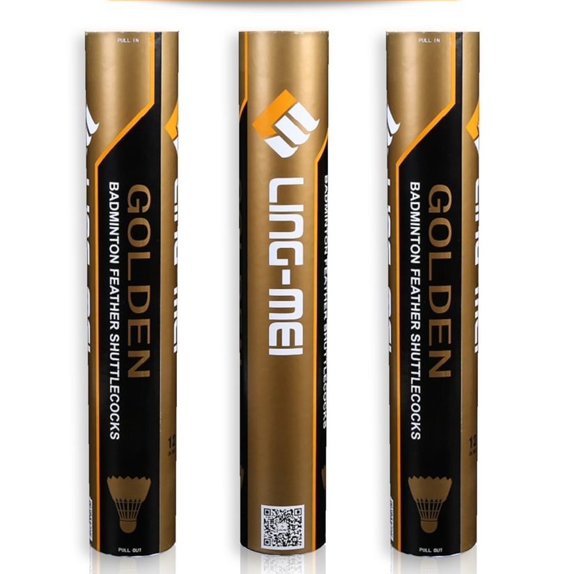 (WALK-IN RM 100 ) Ling Mei gold speed 77 shuttlecock bulutangkis ...