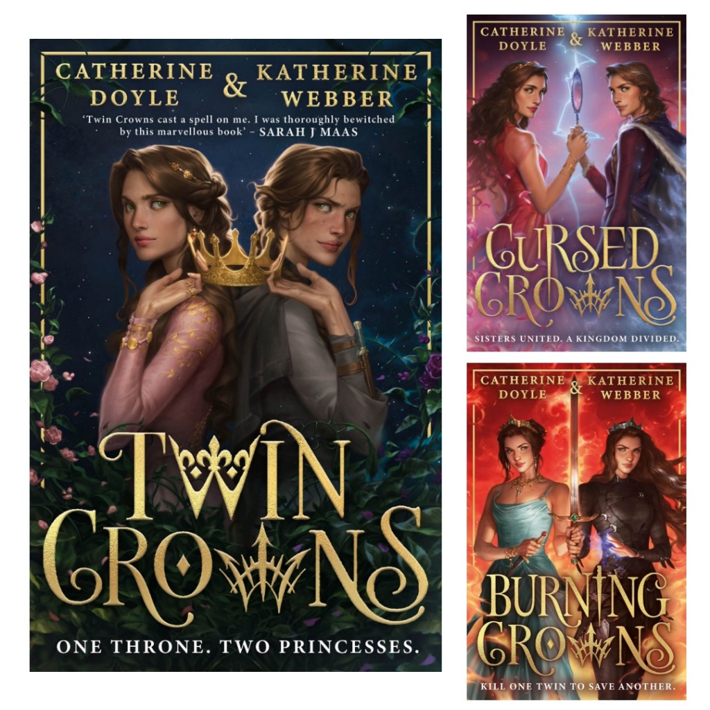 Twin Crowns / Cursed Crown / Burning Crowns By Catherine Doyle ...