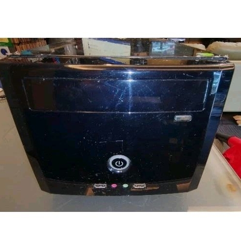 Athenatech A1089HG.150 SECC Steel Mini-ITX Tower Computer Case Hairline ...