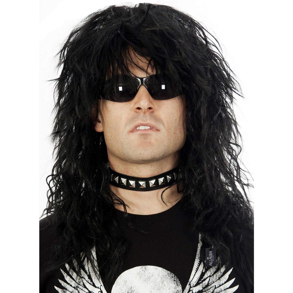 Malaysia stok rock wig rambut palsu rock afro wig mullet wig rambut ...
