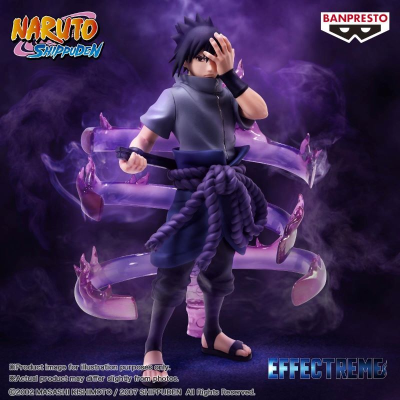 BANPRESTO ABP88947 NARUTO SHIPPUDEN EFFECTREME - UCHIHA SASUKE-Ⅱ ...