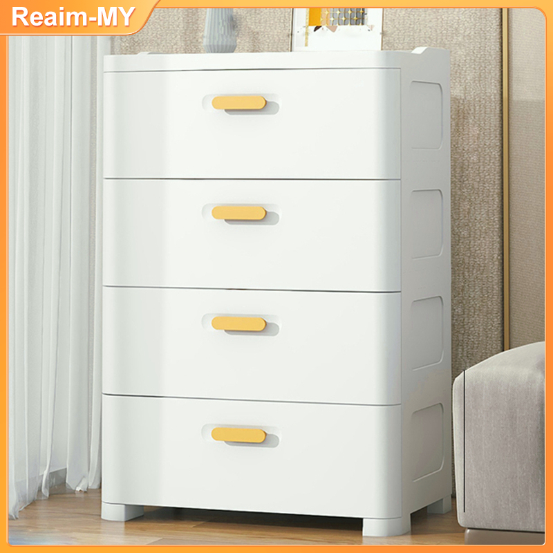 Plastic drawers cabinet Bedside tables chests of drawers children's ...