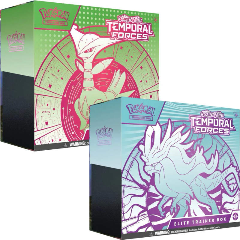 Pokemon TCG Temporal Force Elite Trainer Box etb English Version ...