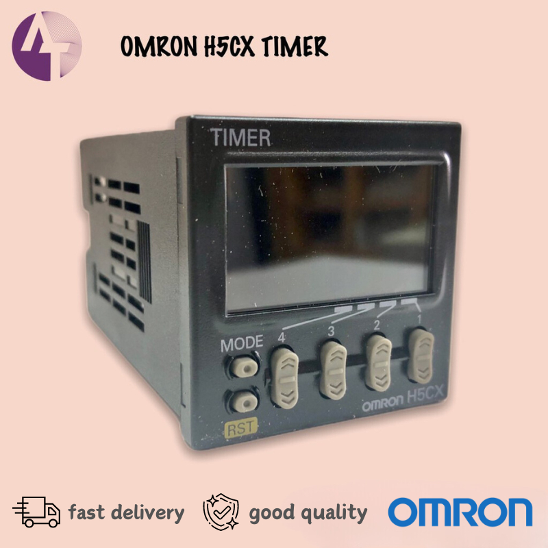 Omron Multi-function Timer Relay H5CX-A-N, 100-240VAC | Shopee Malaysia