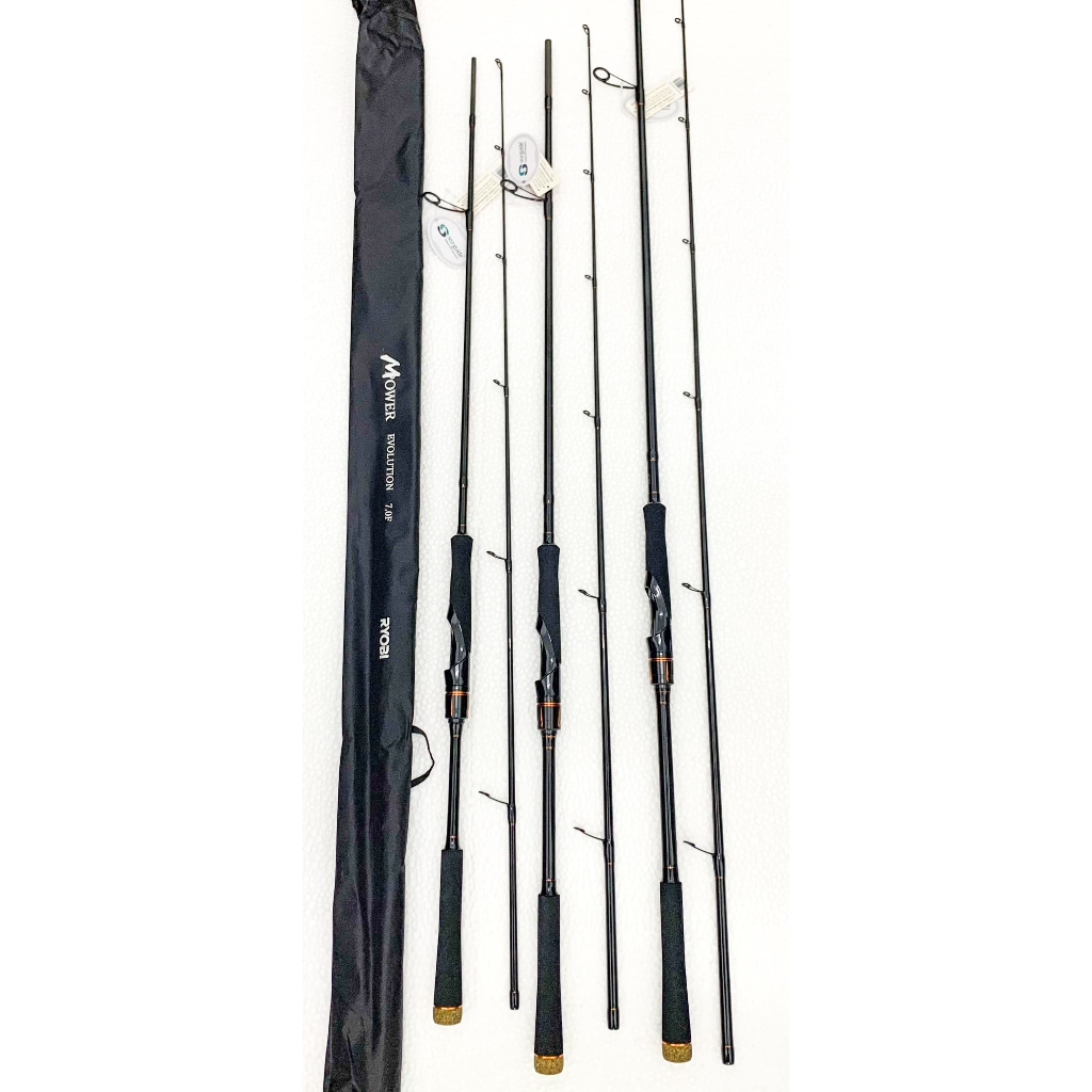 NEW 24 RYOBI fishing rod M POWER EVOLUTION 662 702 802 Spinning Fishing ...