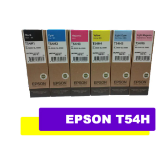 Original Epson SureLab SL-D530 Ink T54H1 6 COLOR & Roller Assembly Kit ...
