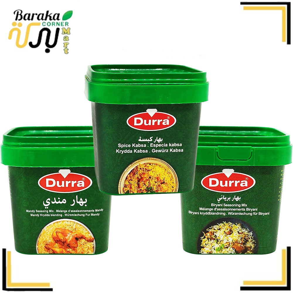 Rempah Nasi Arab Durra Spices Kabsah Mix 200g/ Mandi Mix 200g/ Biryani ...