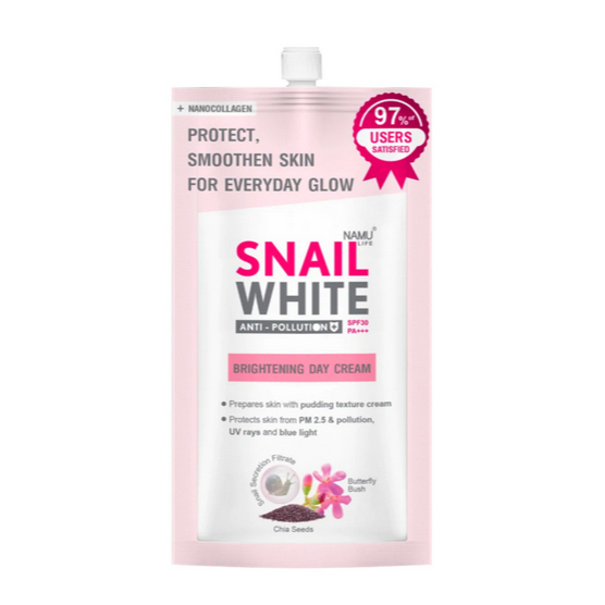 Namu Life, Snail White, Brightening Day Cream, SPF 30, PA+++ (7 ml ...