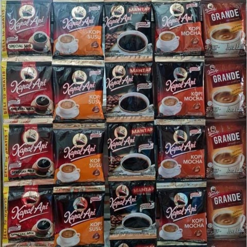 Kopi Kapal Api Renceng Isi 10Sachet | Shopee Malaysia