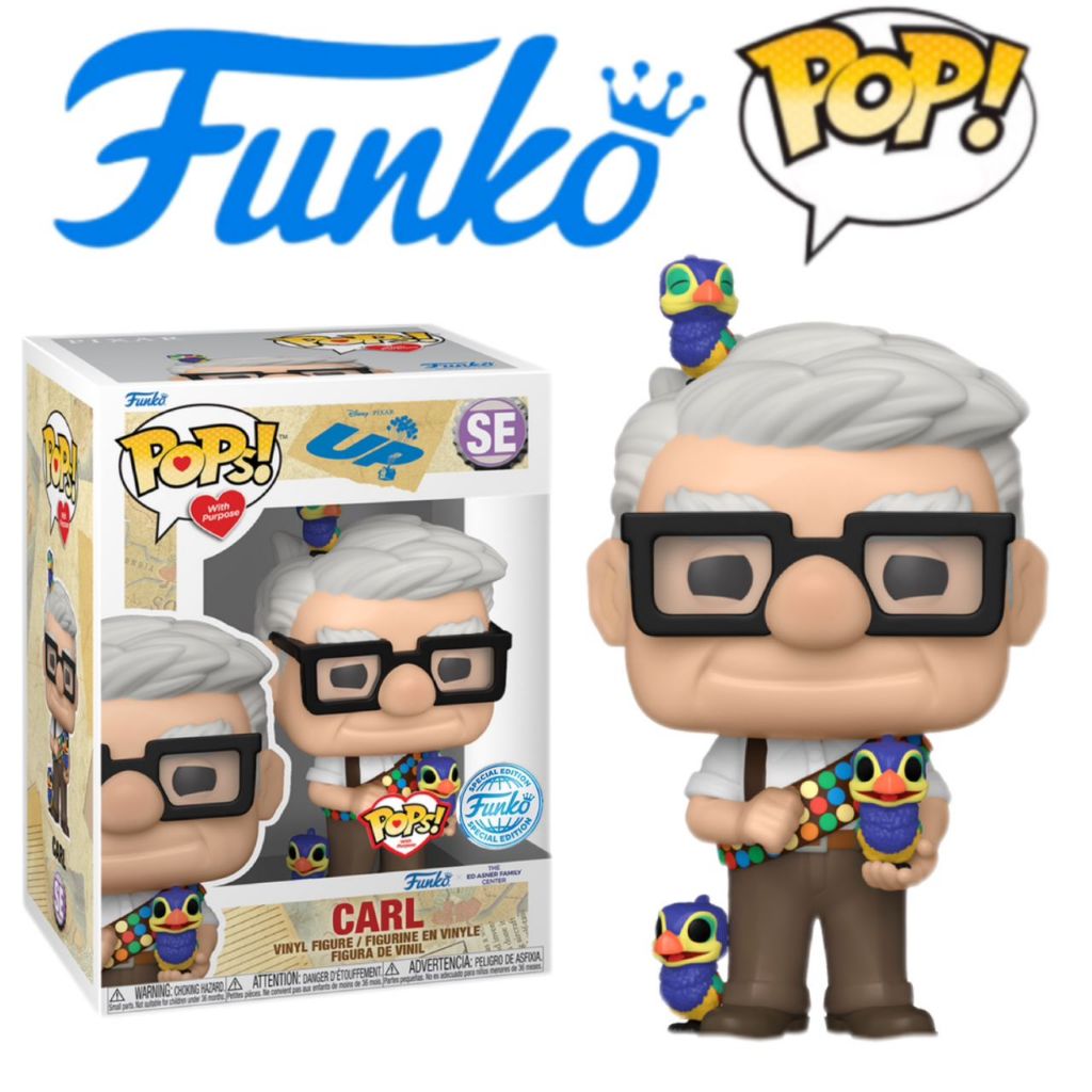 Original Funko Pop Vinyl Pops! With Purpose Up SE Carl #76836 Special ...