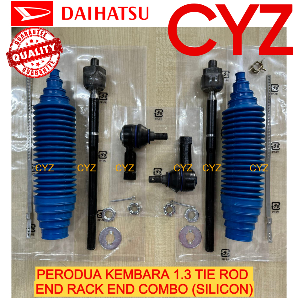 Combo Set PERODUA KEMBARA 1.3 OLD, KEMBARA DVVT Tie Rod End / Rack End ...