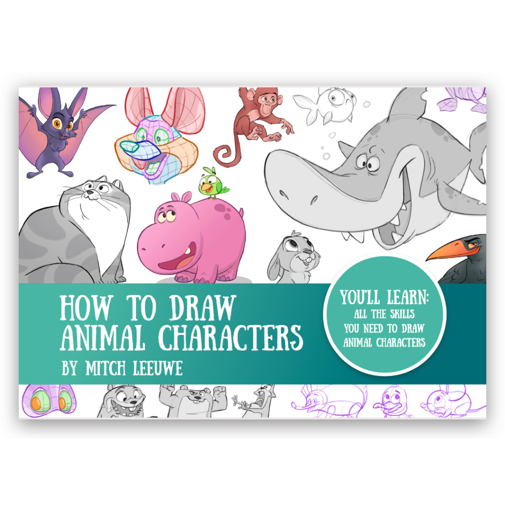 [EBOOK] How to Draw Animal Characters by Mitch Leeuwe | Shopee Malaysia