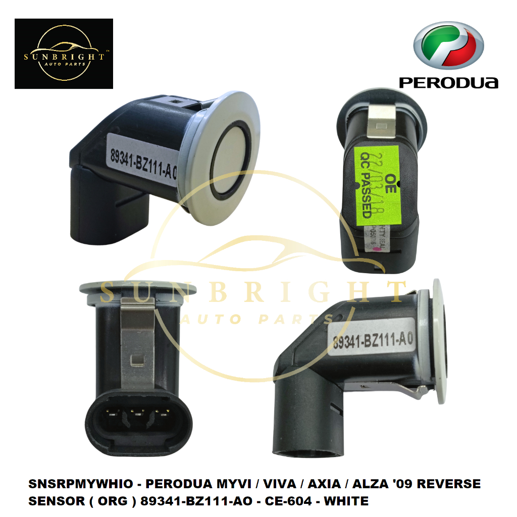 PERODUA MYVI / VIVA / AXIA / ALZA '09 REVERSE SENSOR ( ORG ) 89341 ...