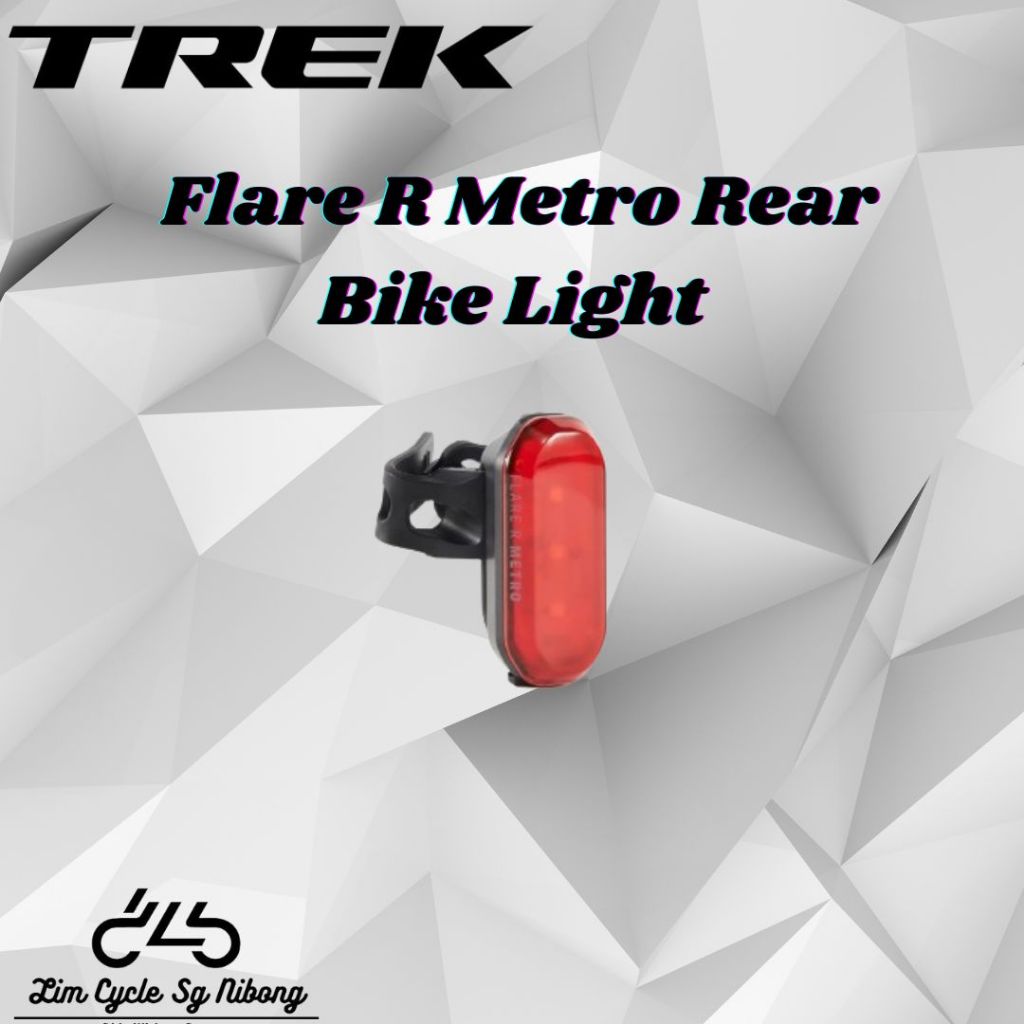 Trek Flare R Metro Rear Bike Light | Bontrager | tail light | rear ...