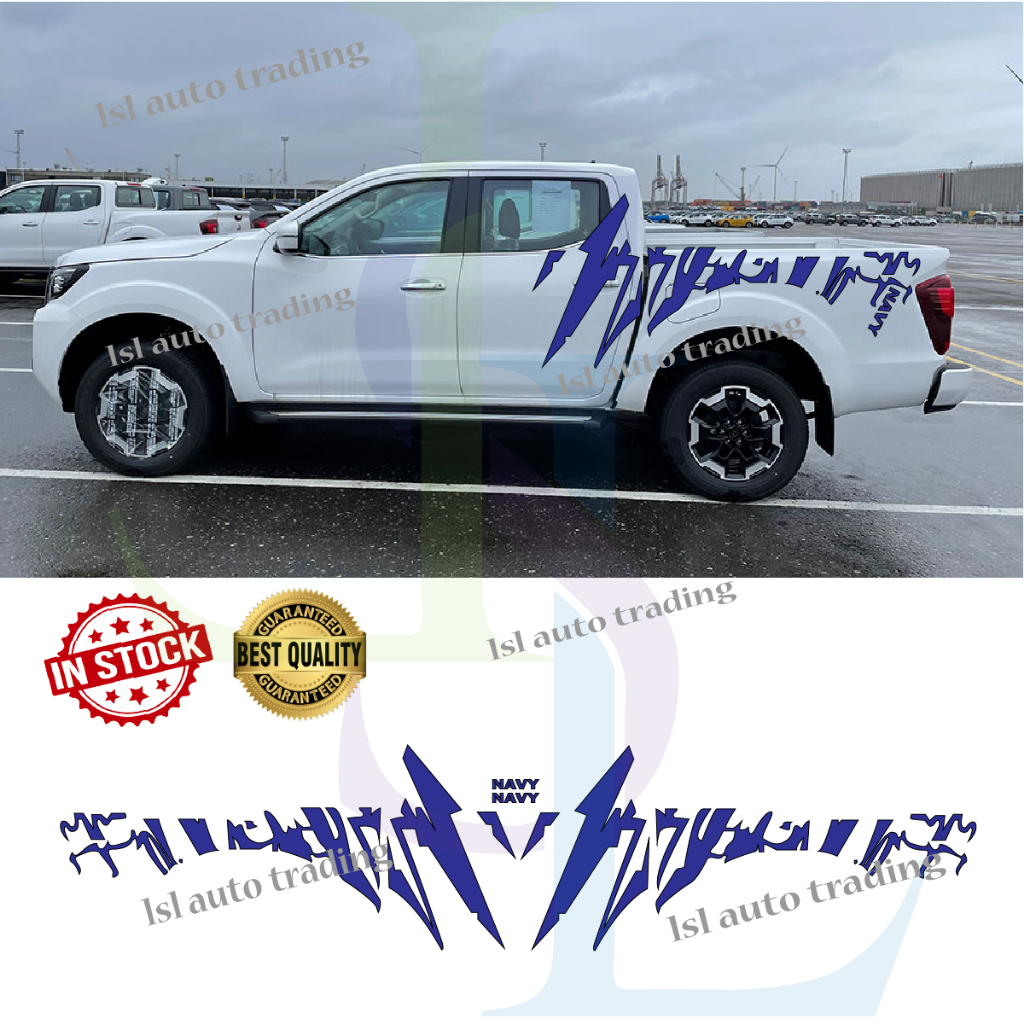 NISSAN NAVARA NP300 4x4 car body sticker | Shopee Malaysia