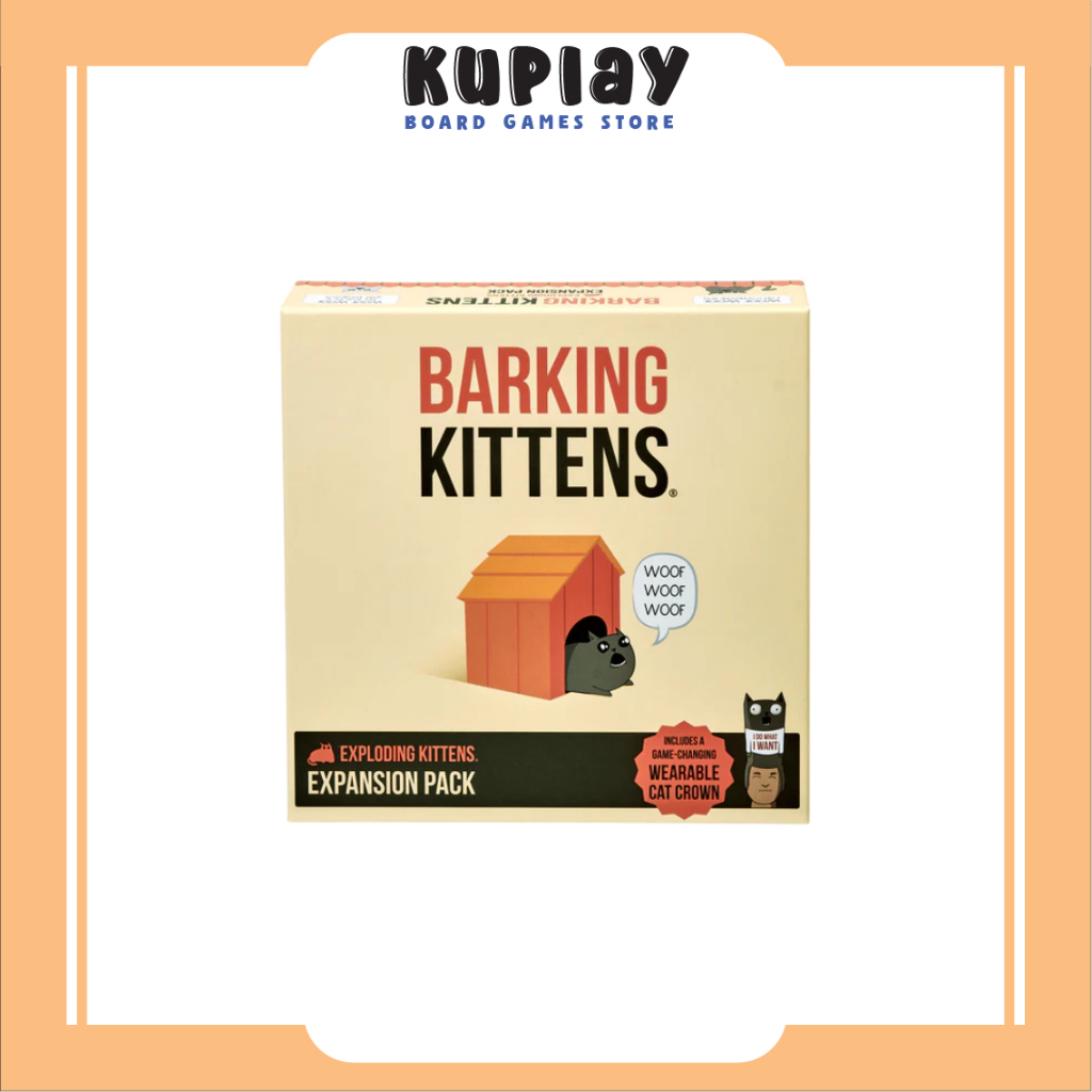 Barking Kittens: Expansion (original) party game exploding kitten expansion | made by Exploding ...