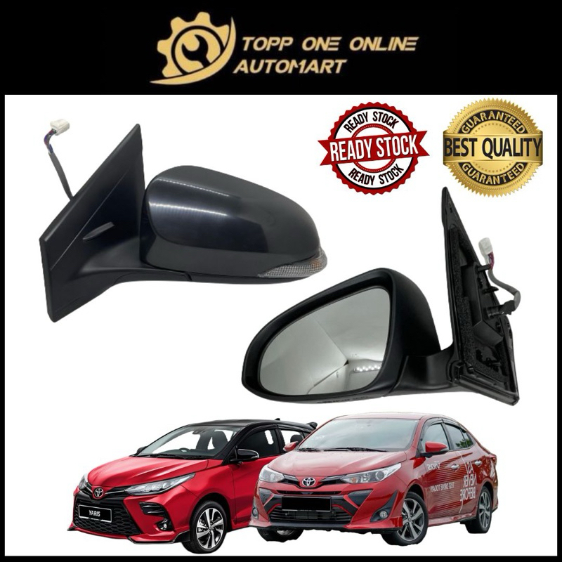 ORIGINAL TOYOTA VIOS / YARIS 2019-2022Y 7 WIRE SIDE MIRROR (AUTOFLIP ...