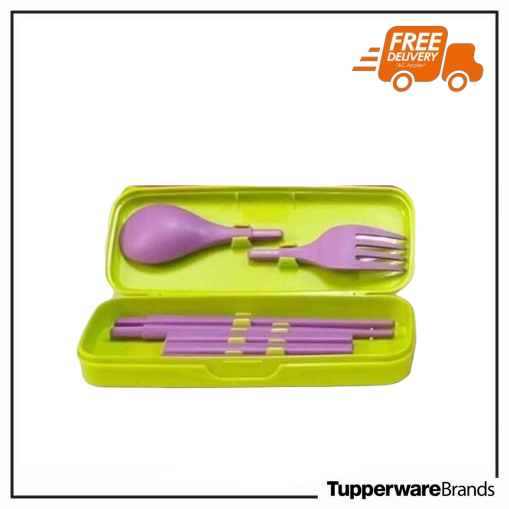 🔥READY STOCK🔥Tupperware Portable Cutlery Set (1) | Shopee Malaysia