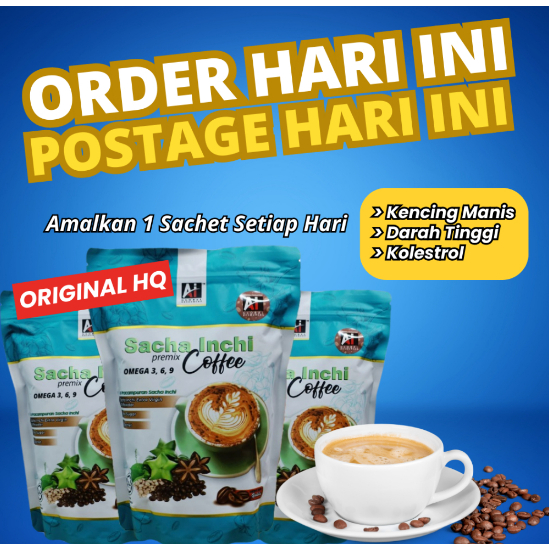 Kopi Sacha Inchi Original Sacha Inchi Coffee Premium Omega AI Global HQ ...