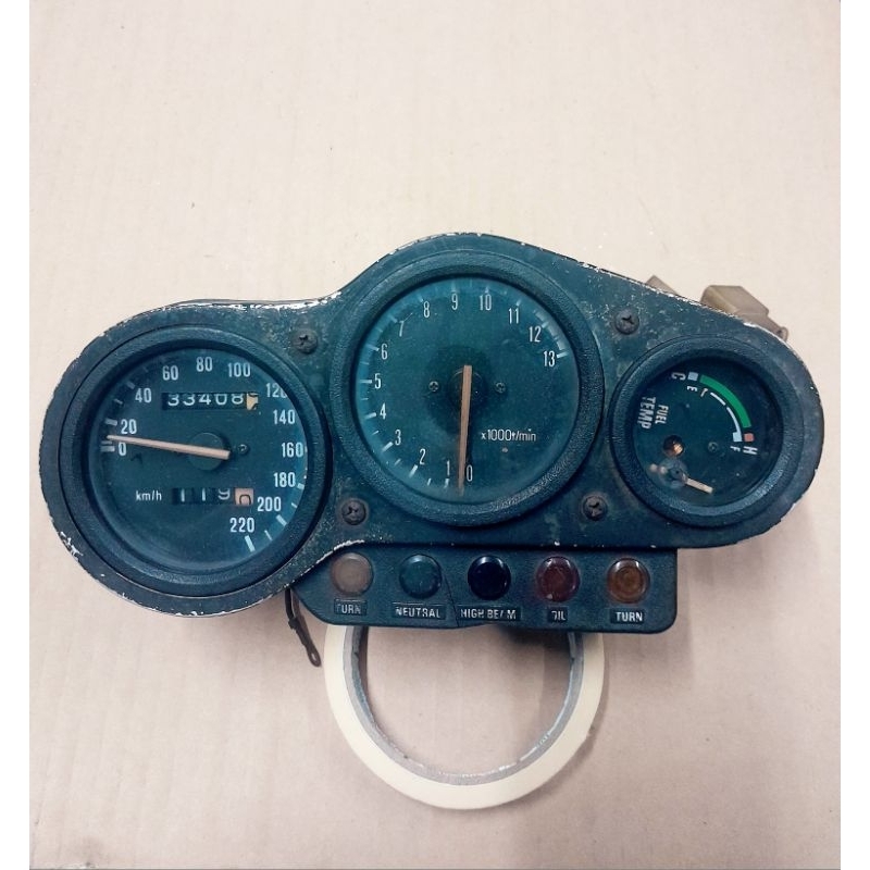 Yamaha TZM Meter Assembly used. Only Tachometer working. Sell as part ...