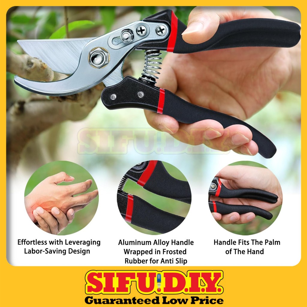 Gunting Pokok Bunga Pemotong Dahan Sk5 Pruning Shears Gardening Tools ...