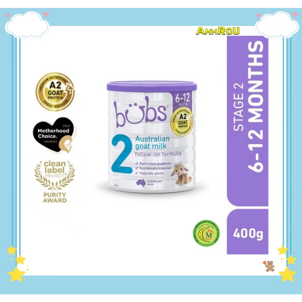 Bubs® Advanced Plus+ Goat Infant Formula Stage 2 400g (6-12 months ...