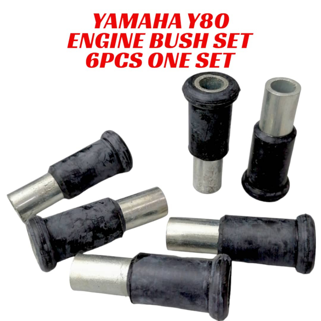 Yamaha Y80 Engine Bush Set 6 Pcs Y80 | Shopee Malaysia