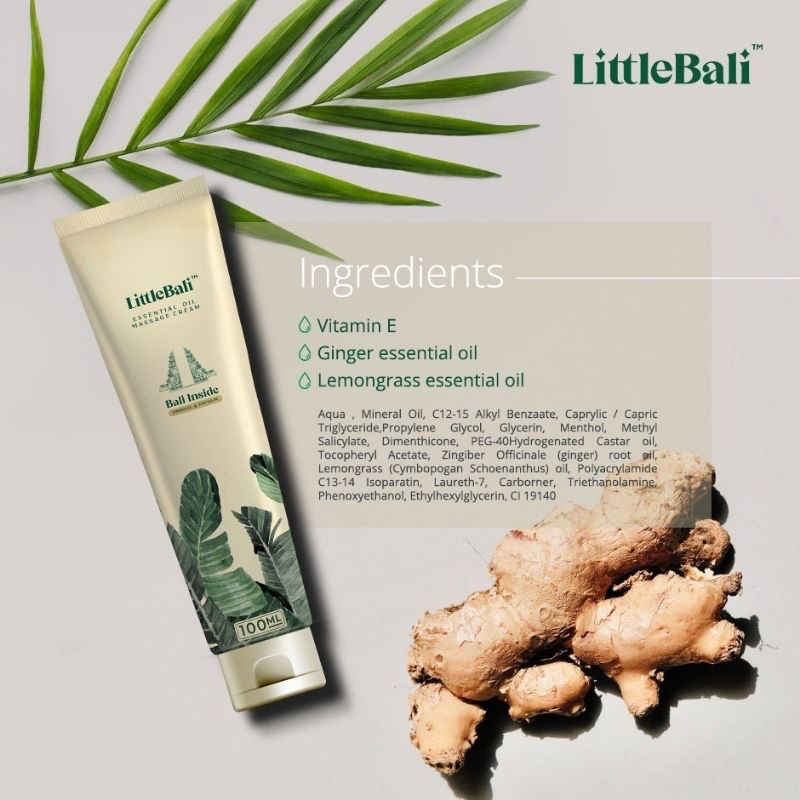 【Impressive Result】Little Bali Essential Oil Massage Cream (100ml) from ...