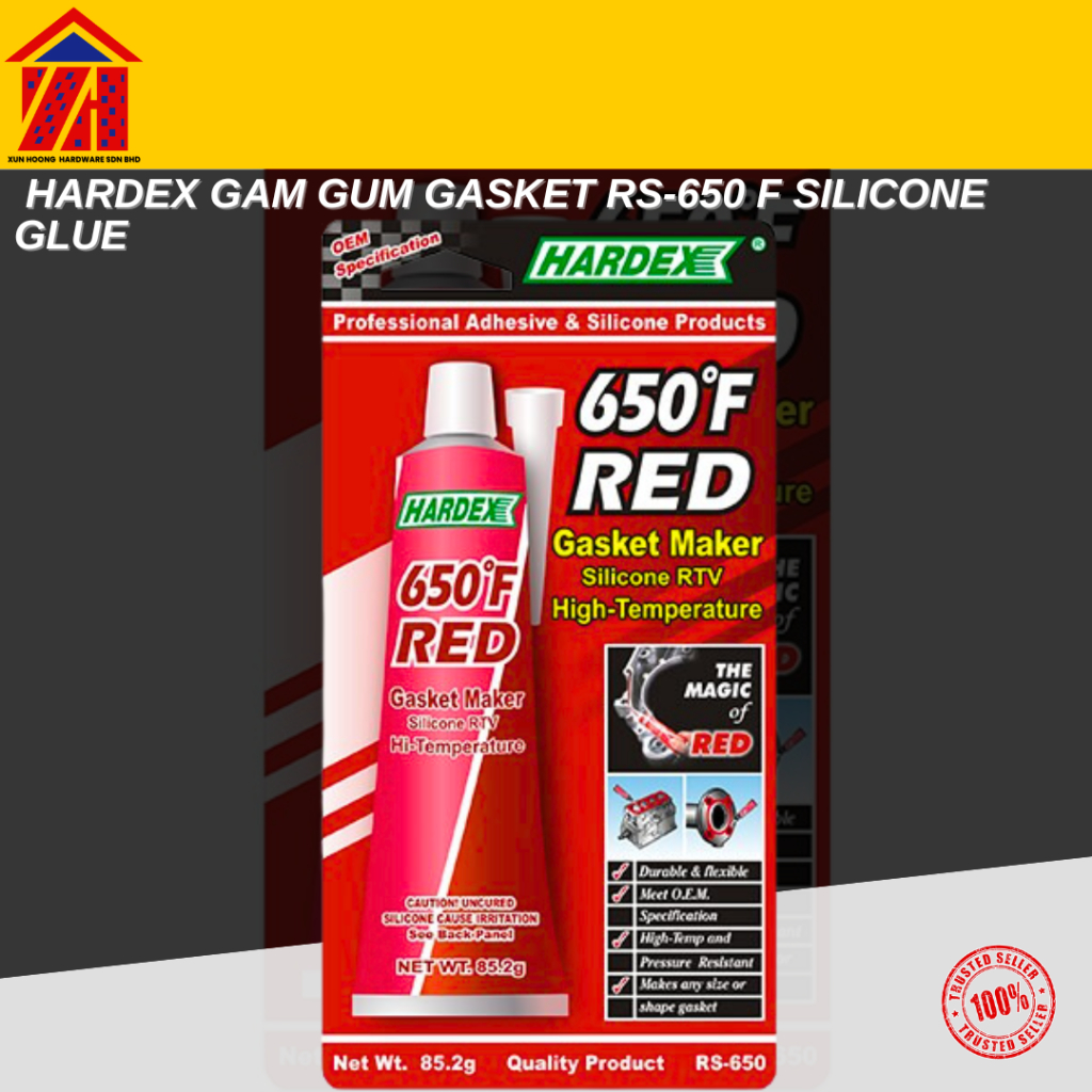 L MALL HARDEX GAM GUM GASKET RS-650 F SILICONE GLUE (100% ORIGINAL ...