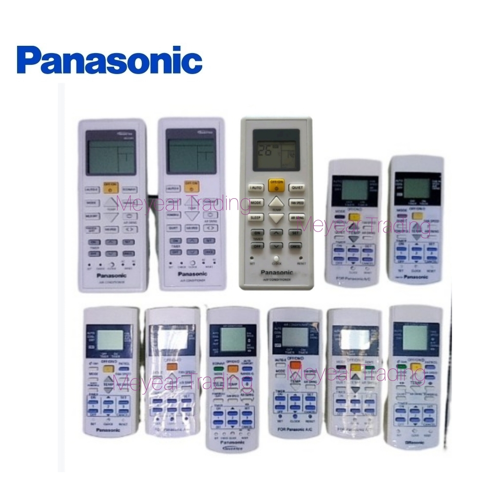 Panasonic A/C Remote Control Air Conditioning Alat Kawalan Jauh A/C ...