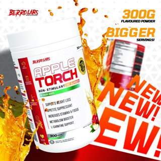 Berro Labs Apple Torch Fat Burner 300g (30 servings) Halal, Non ...