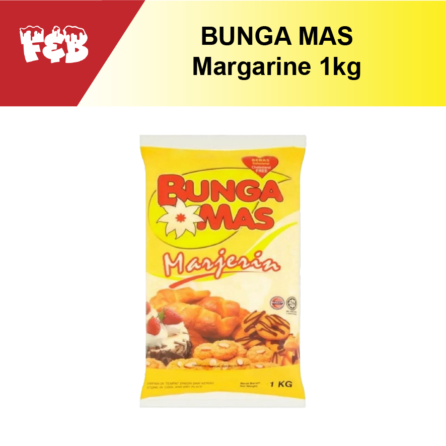 Bunga Mas Margarine 1kg | Shopee Malaysia