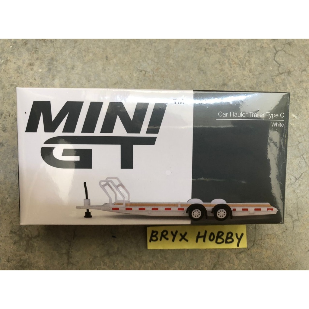 TSM Models Mini GT Car Hauler Trailer #MGTAC21 White (1:64) | Shopee ...