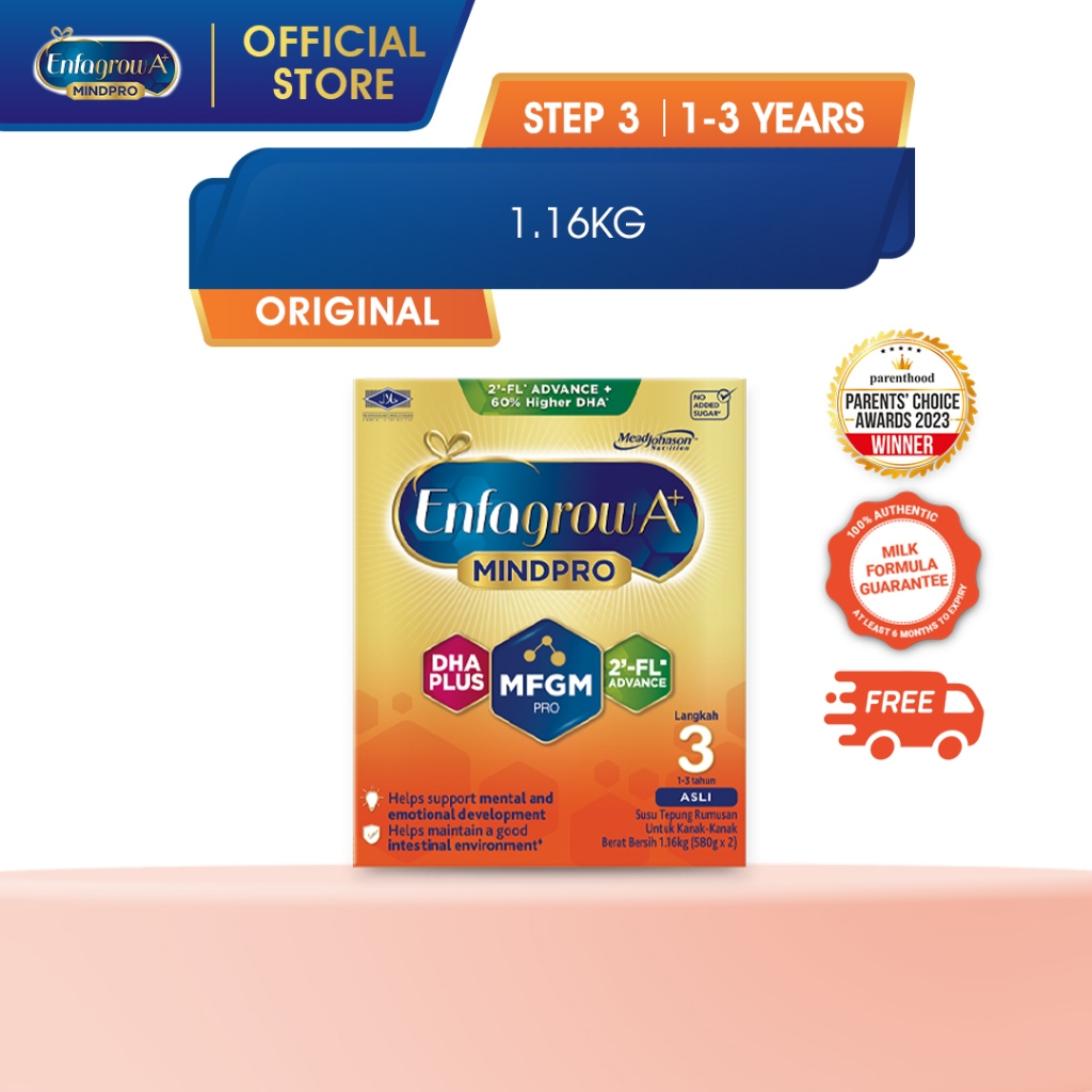 Enfagrow A+ Step 3 - Original Susu Milk Formula Powder (1.16kg ...