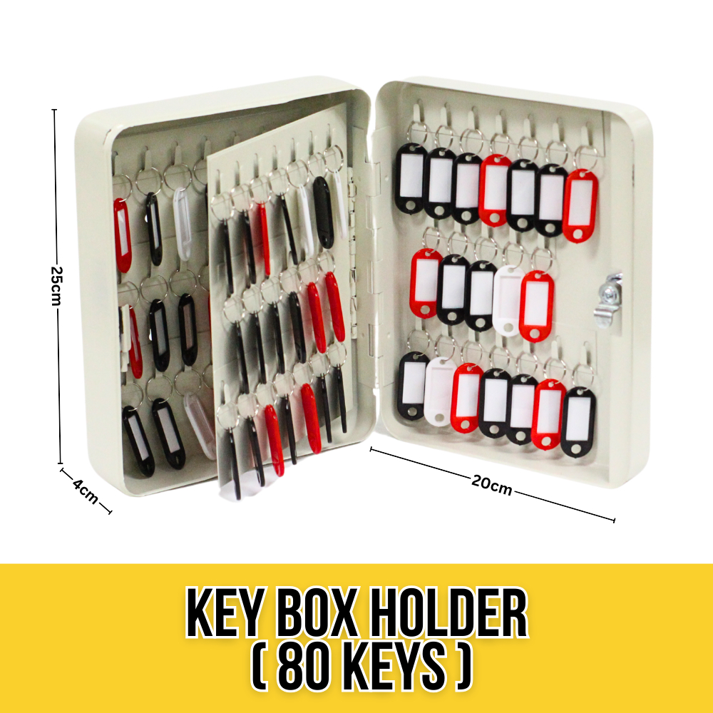 Lockable Security Metal Key Cabinet / Storage Box Key Box ( 20 / 40 ...